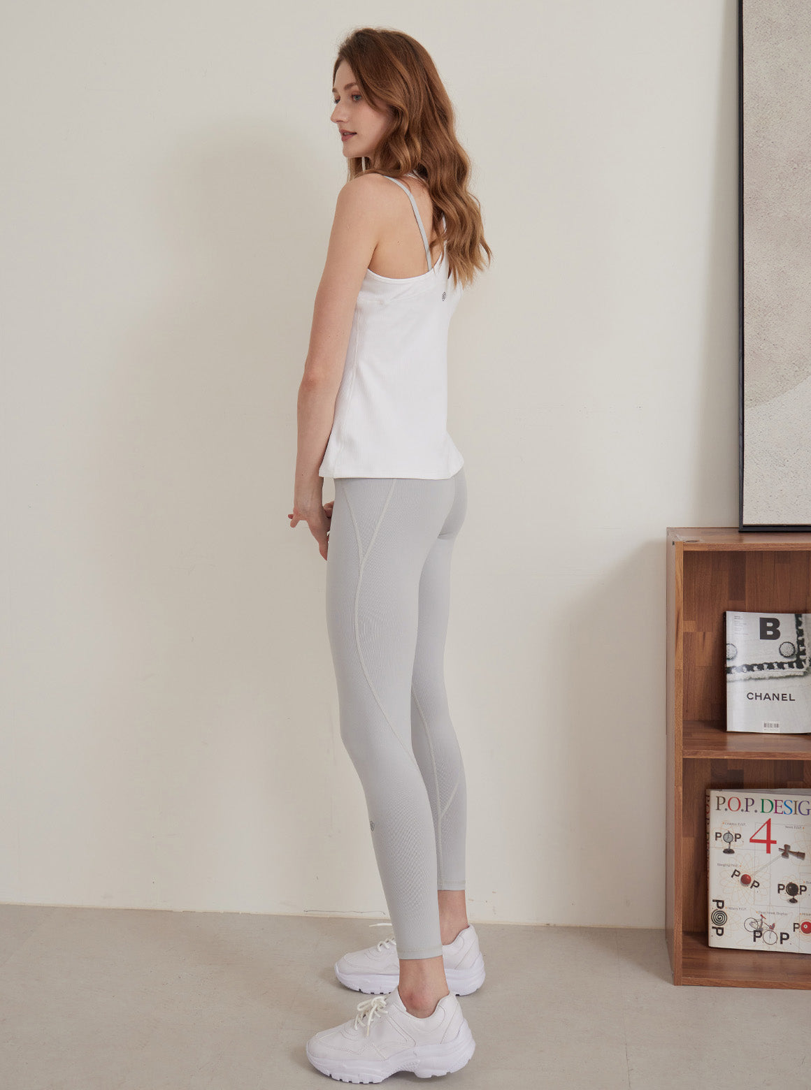 S2N Active_MODERN STORY 美背Y字修身背心_White T258 瑜伽 健身 運動 – S2N ACTIVE